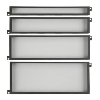 DAP 19 inch 4U Transparrant plexiglas bescherm paneel