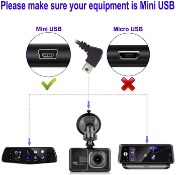 Dash Cam Hardwire Kit Mini USB