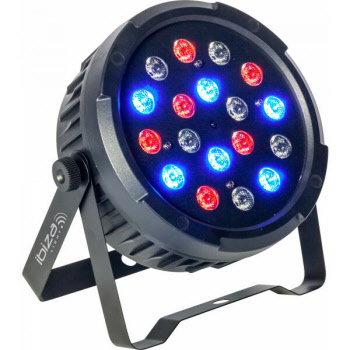 DMX-BESTUURDE LED PAR CAN PARLED181