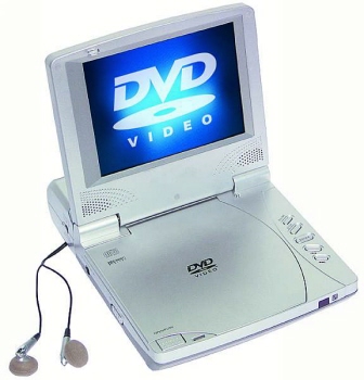 DVD-Player met 5,6 TFT-Monitor incl. NiMH -Accu pack | 1861109