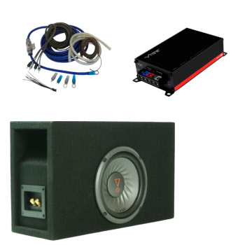 Complete mini subwoofer set met veel vermogen